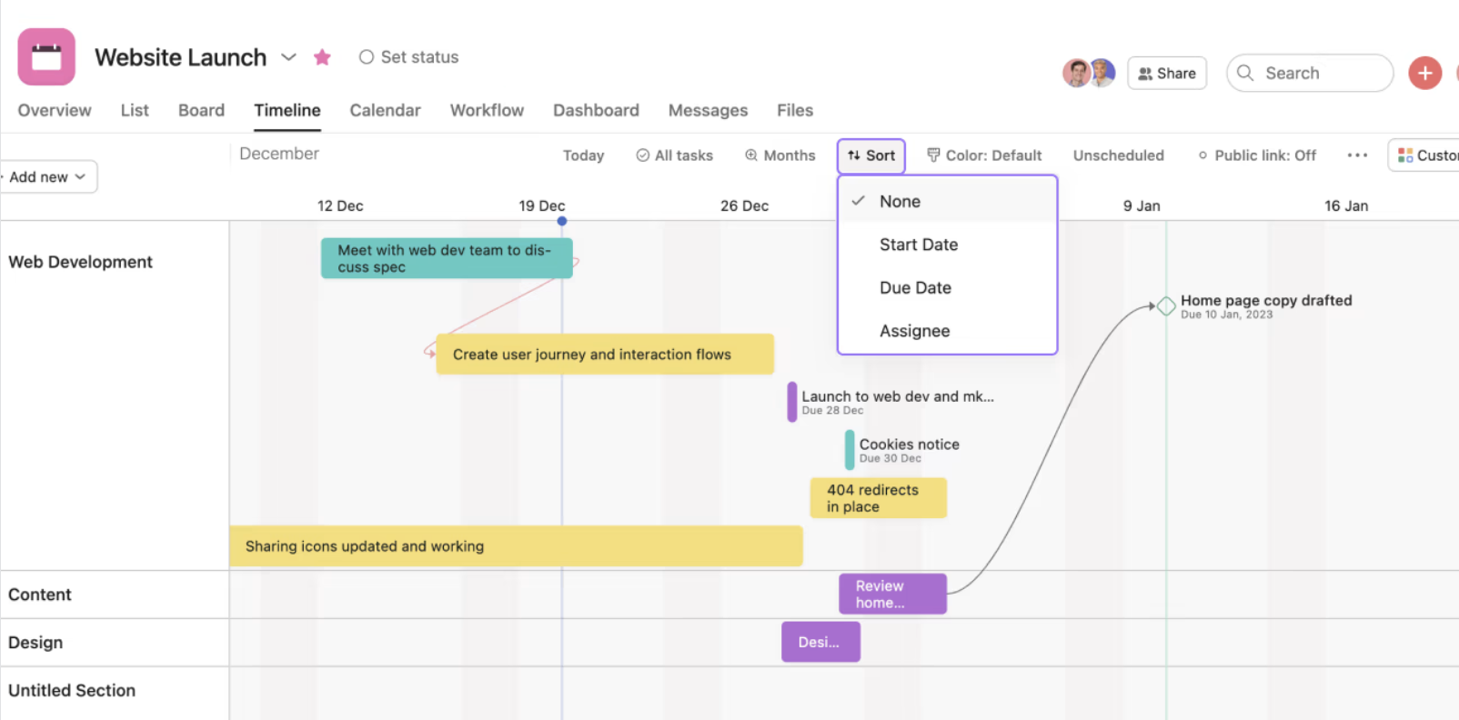 Asana Newsletter #10 - Goals Training & More - OGx Consulting