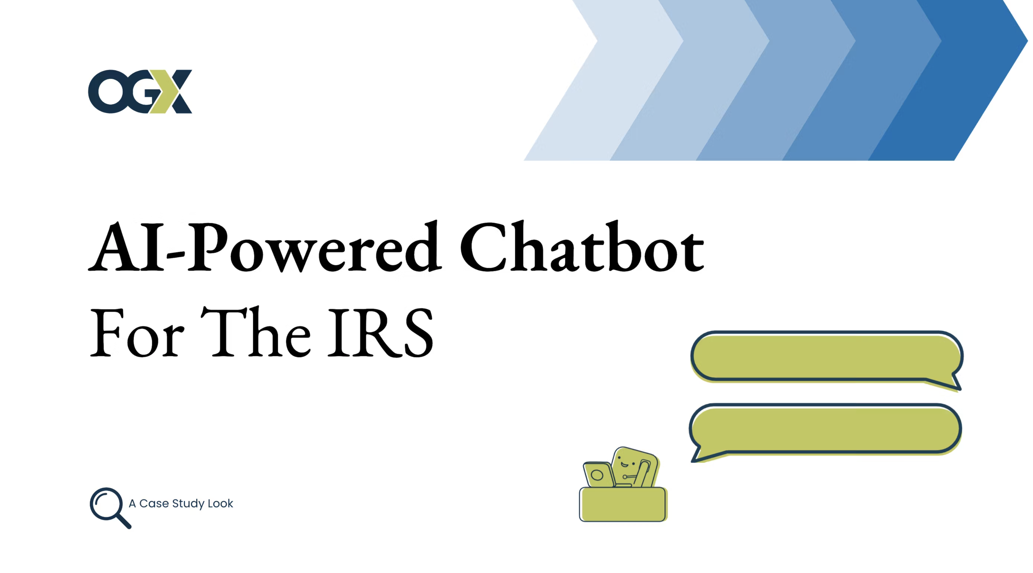 Overhauling Taxpayer Support with AI - OGx Consulting